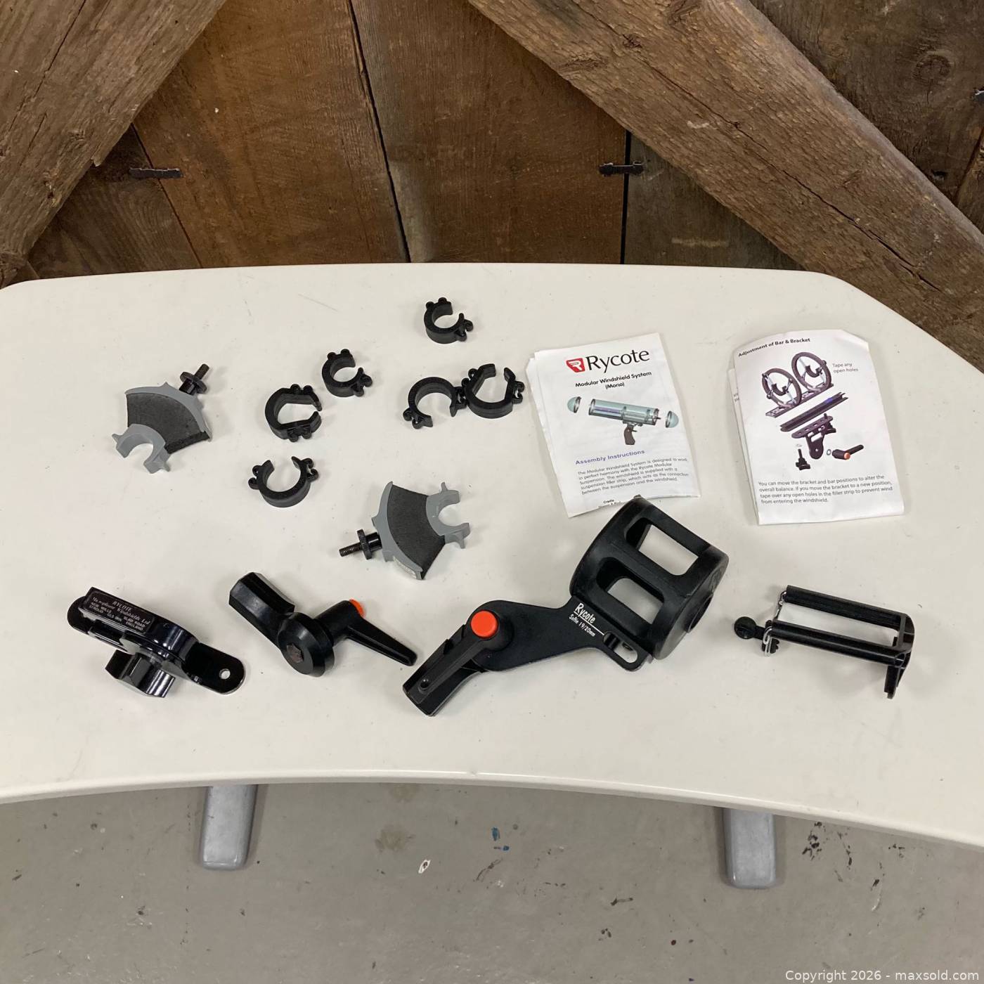 Rycote microphone mounting parts | Maxsold