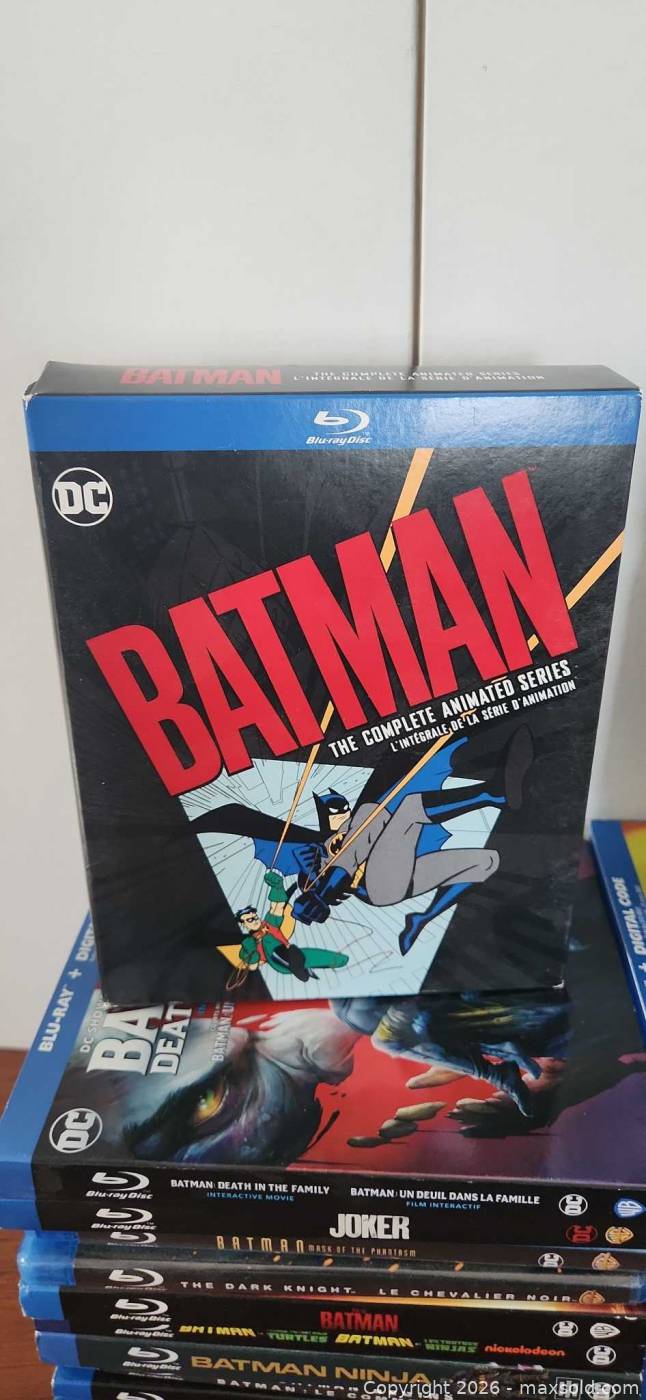 22 DC Batman Blu-ray movies & box sets | Maxsold