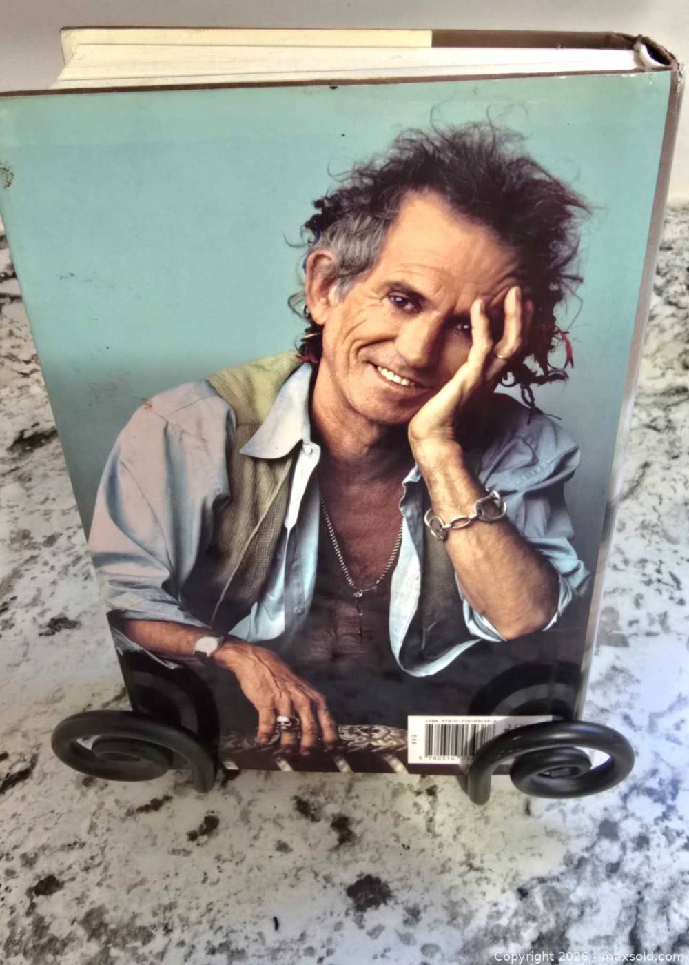 Keith Richards “Life” hardcover book | Maxsold