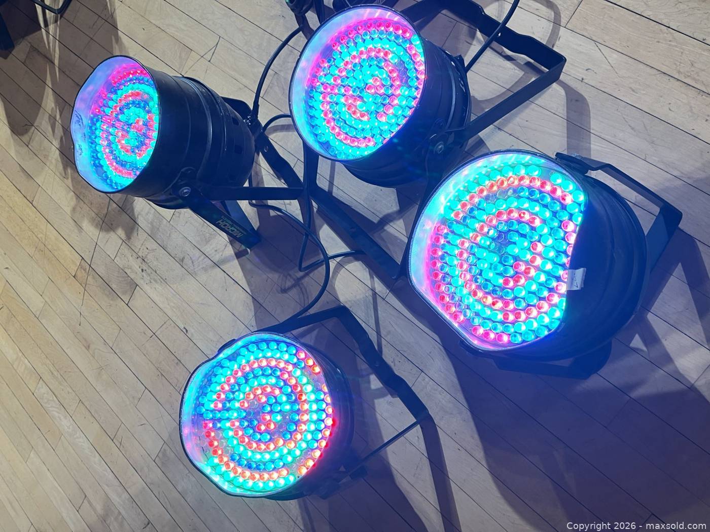 LED Par Can Stage Lights, 4 | Maxsold
