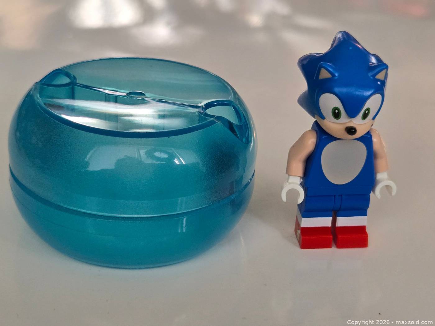 Sonic the Hedgehog LEGO Minifigure & Speed Sphere | Maxsold