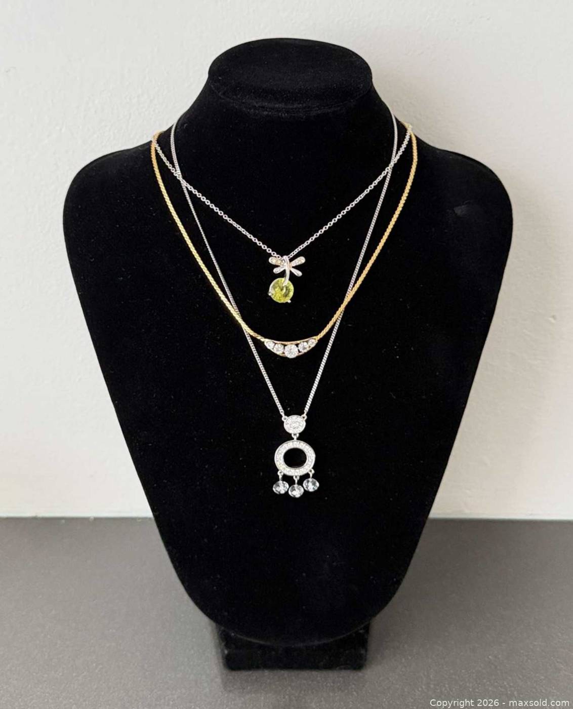 Three signed costume necklaces | Maxsold