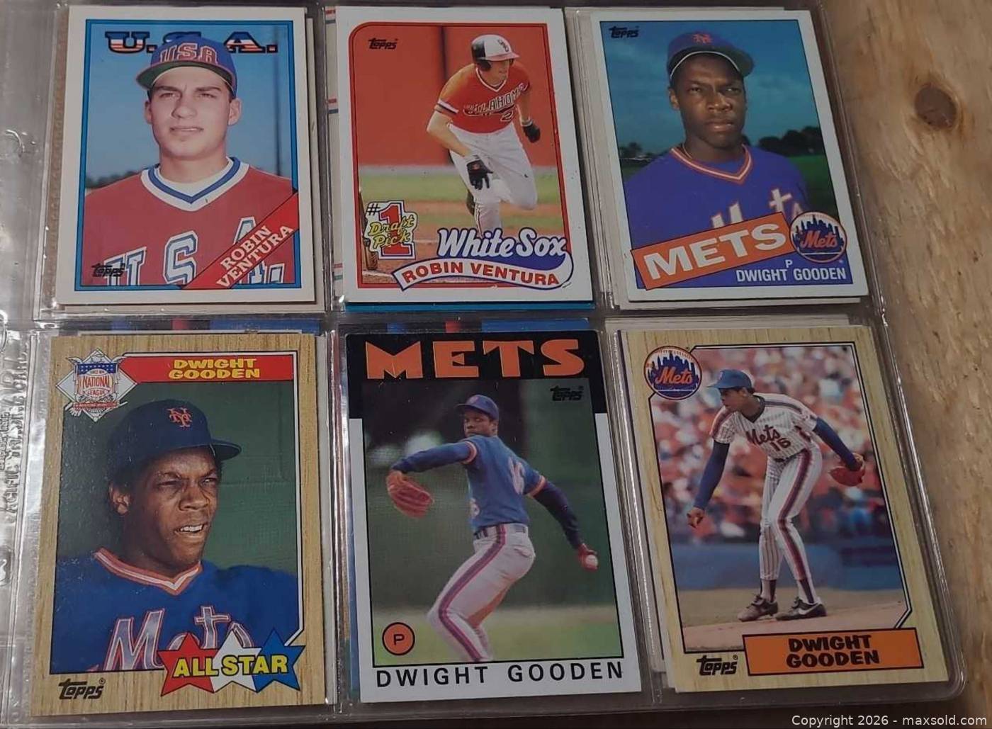 200+ Baseball Trading Cards 1980s-1990s | Maxsold