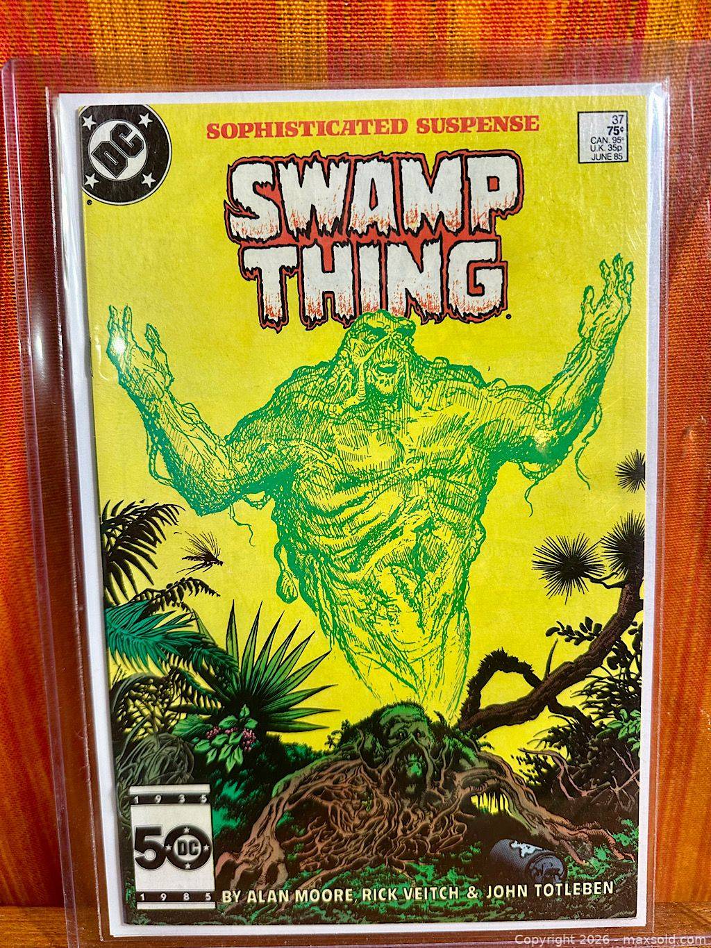 DC Comics Swamp Thing #37 Key Comic 1985 | Maxsold