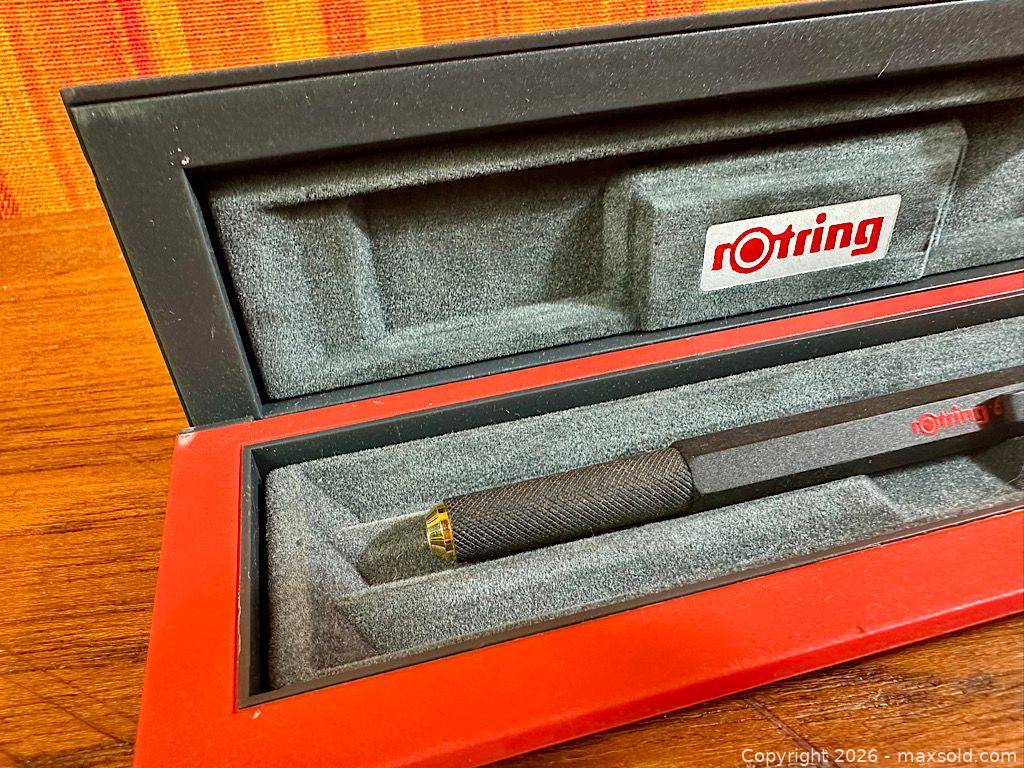 Vintage Rotring 600 mechanical pencil with case | Maxsold