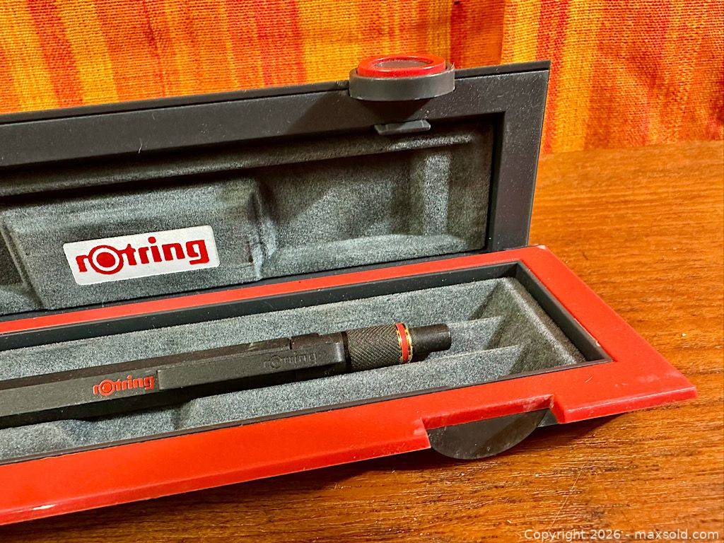 Vintage Rotring 600 mechanical pencil with case | Maxsold