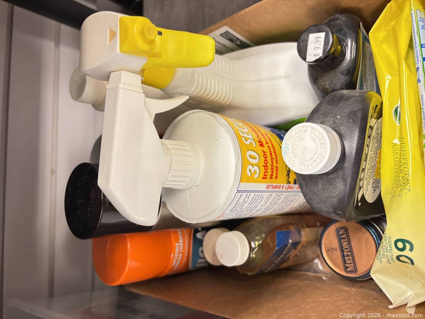 Assorted Cleaning Chemicals and Supplies | Maxsold