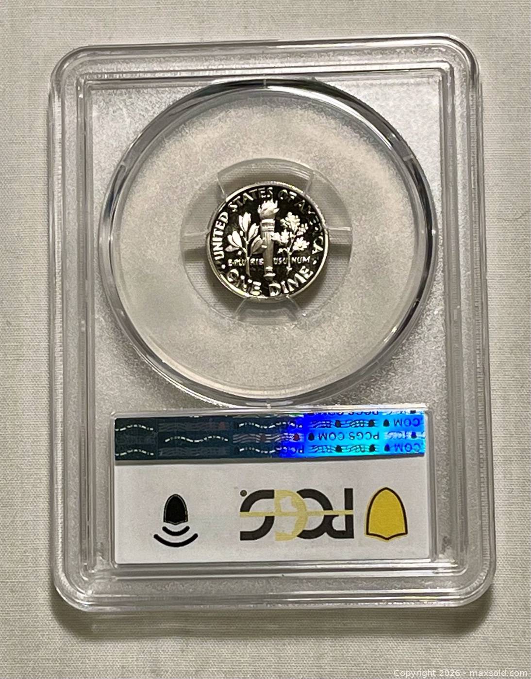 2005-S USA 10 Cent Coin PCGS PR69DCAM | Maxsold