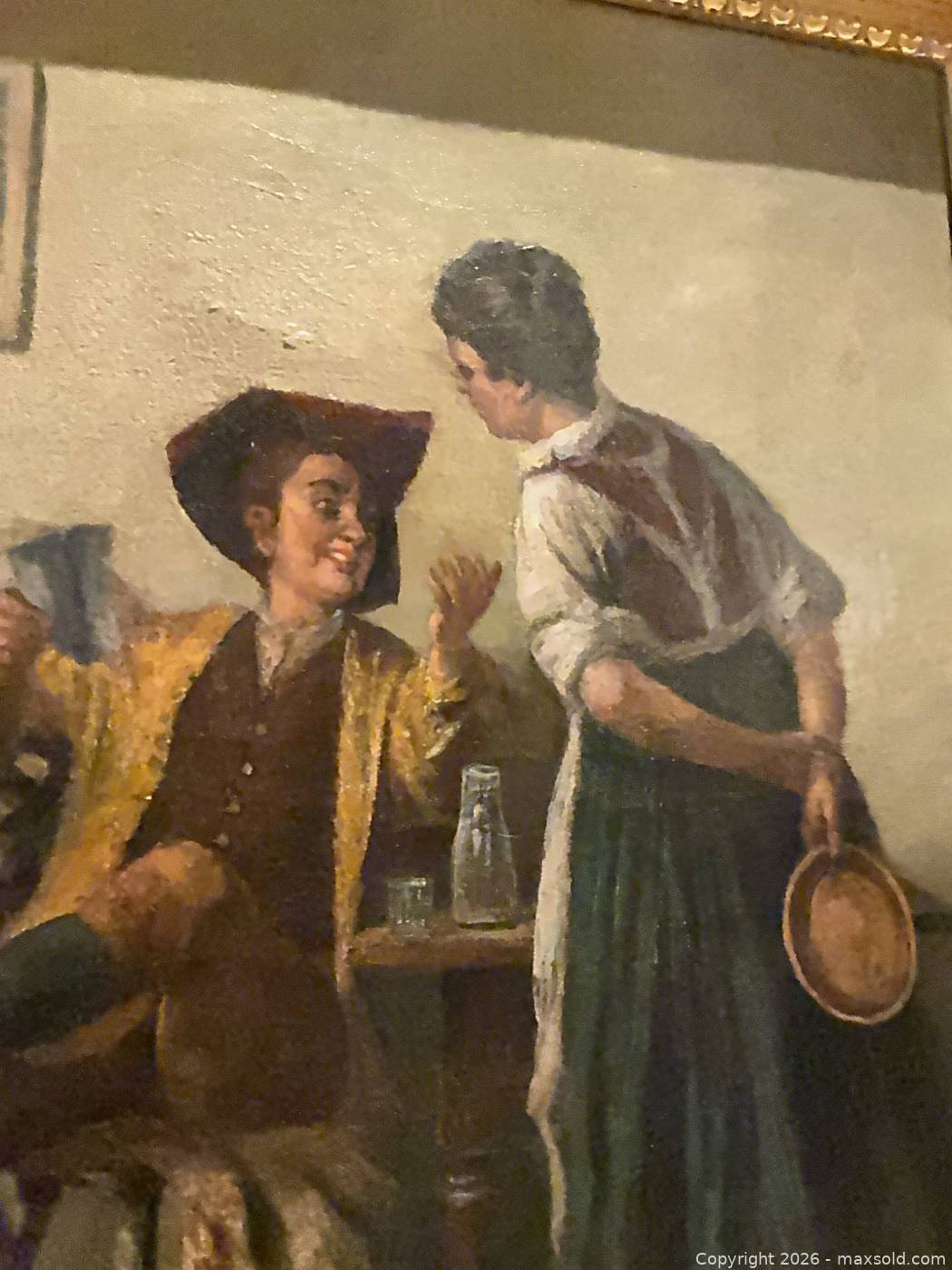 Signed Theodore Gerard Oil Painting | Maxsold