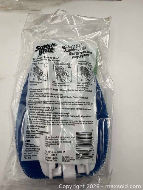 Scotch-Brite No-Scratch Scrubber Refills, 7 new pads | Maxsold