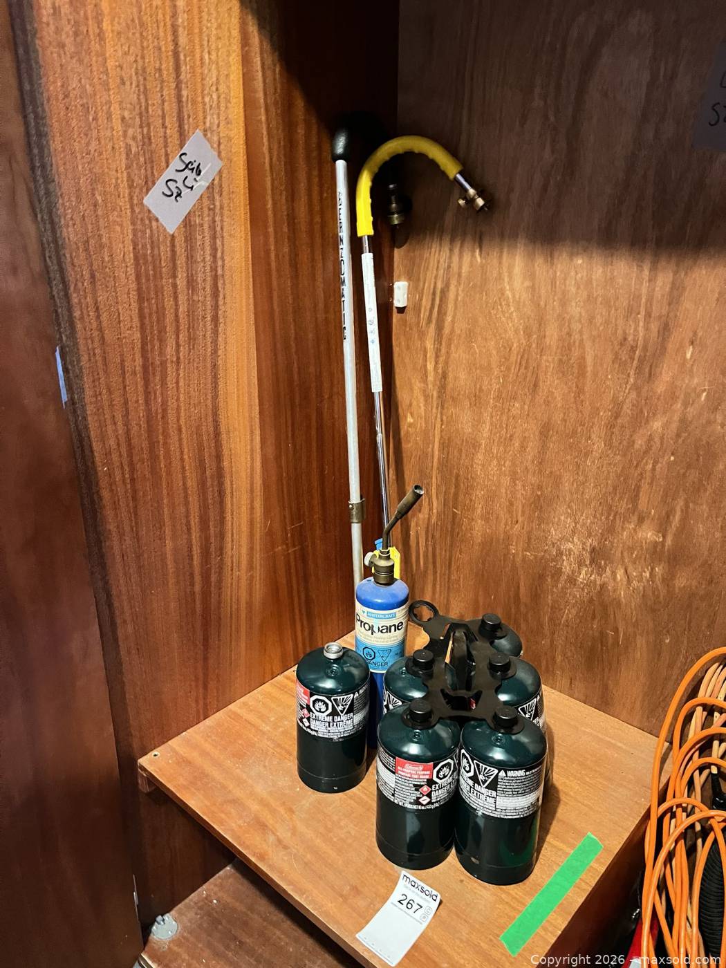 Coleman Propane Cylinders, Mastercraft Torch, Weed Burner Wands | Maxsold