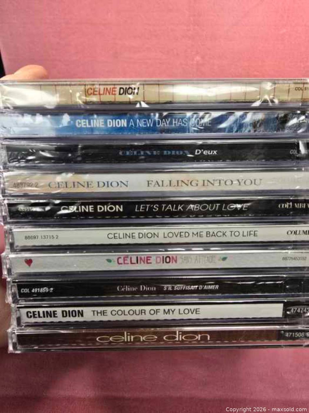 Celine Dion Limited Edition 10-CD Box Set | Maxsold