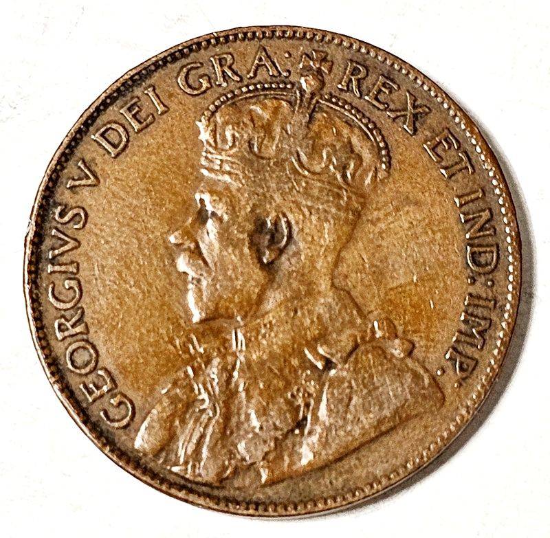 1920 Canadian one cent coin | Maxsold