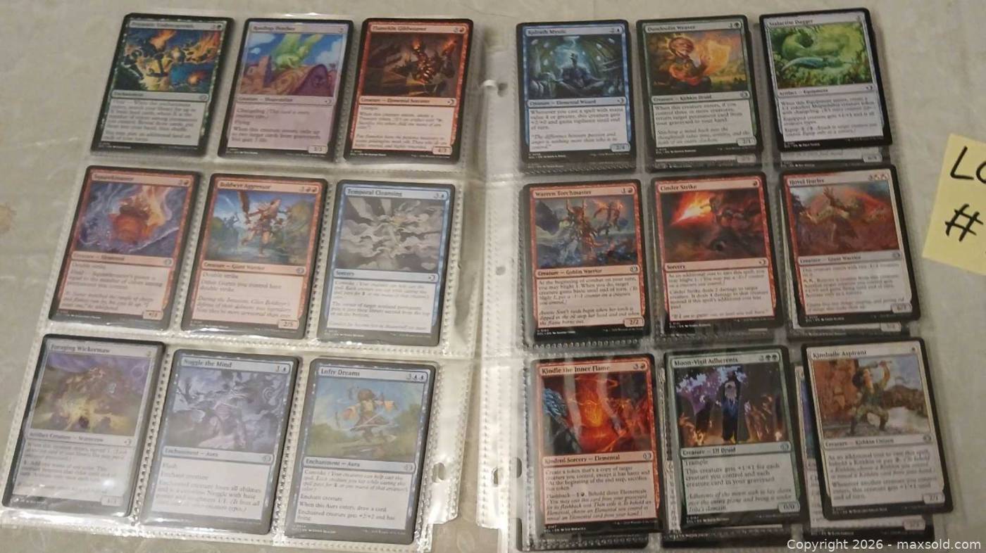 Magic: The Gathering cards, 11 sleeved pages | Maxsold