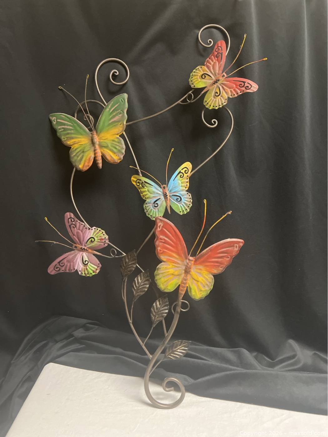 Metal Butterfly Wall Art, 25"H | Maxsold