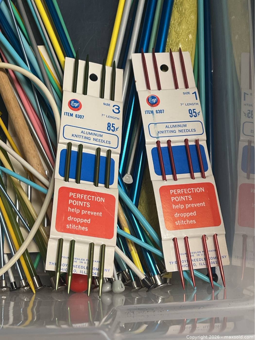 Assorted Knitting & Crochet Needles Lot | Maxsold