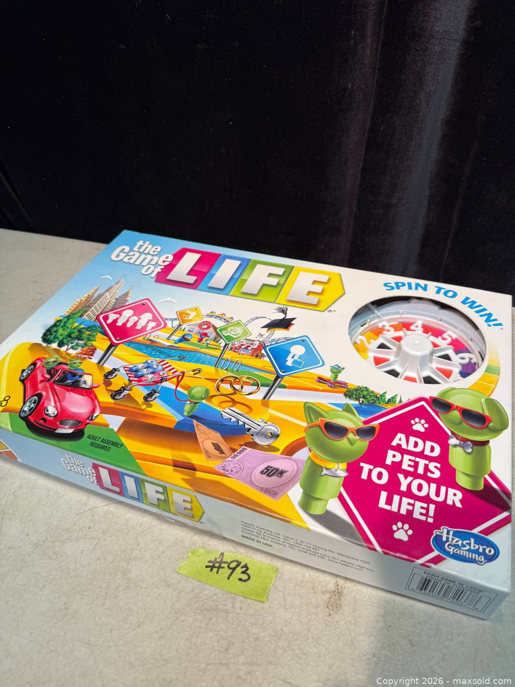 Hasbro The Game of Life board game | Maxsold