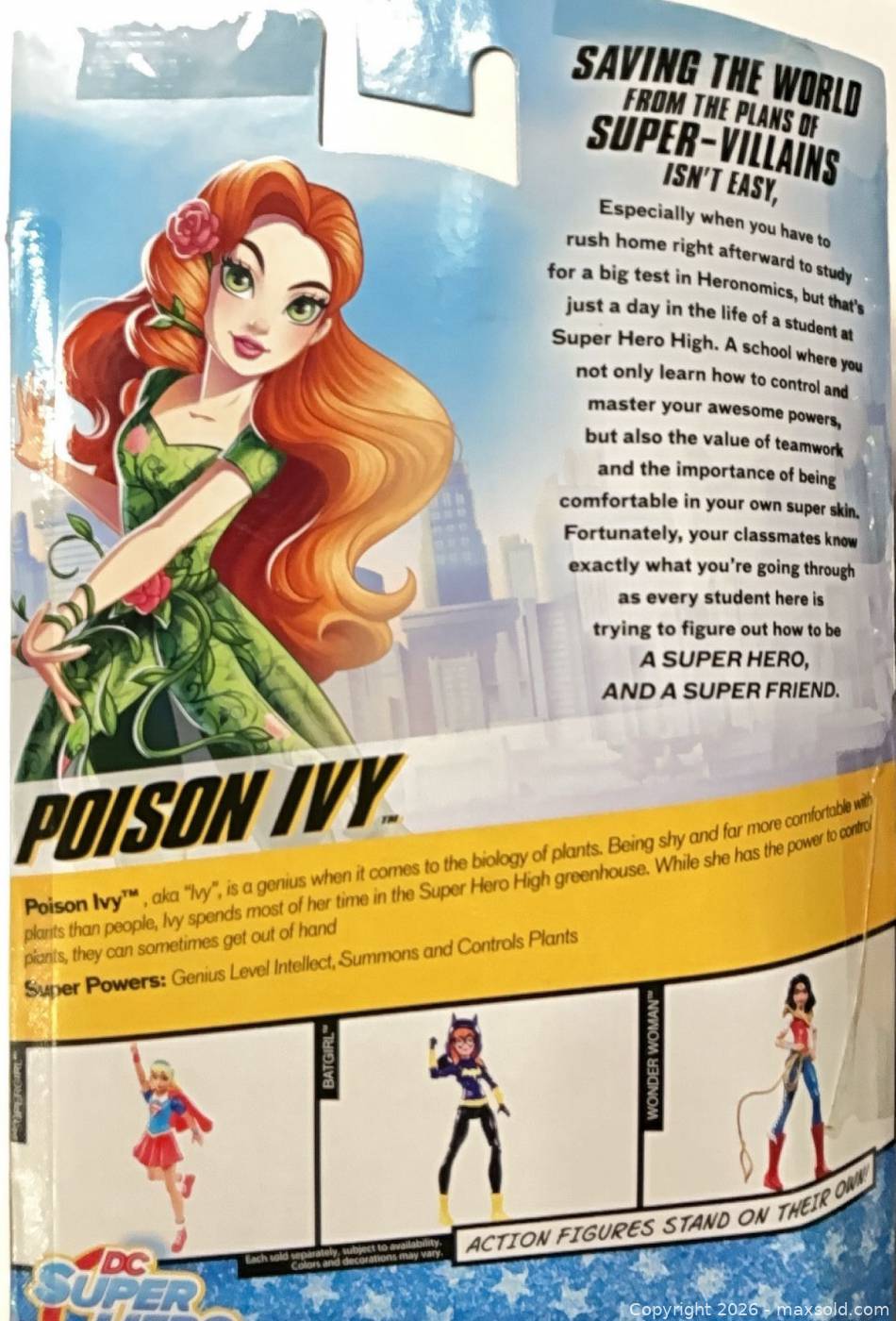 DC Super Hero Girls Poison Ivy & Harley Quinn Figures | Maxsold