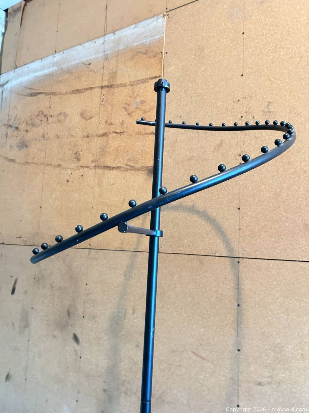 Black Metal Rotating Spiral Display Rack | Maxsold