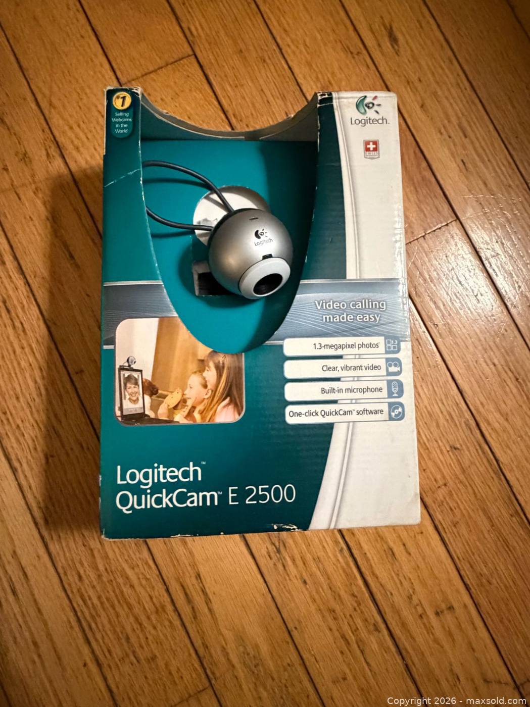 Logitech QuickCam E2500 webcam new in box | Maxsold
