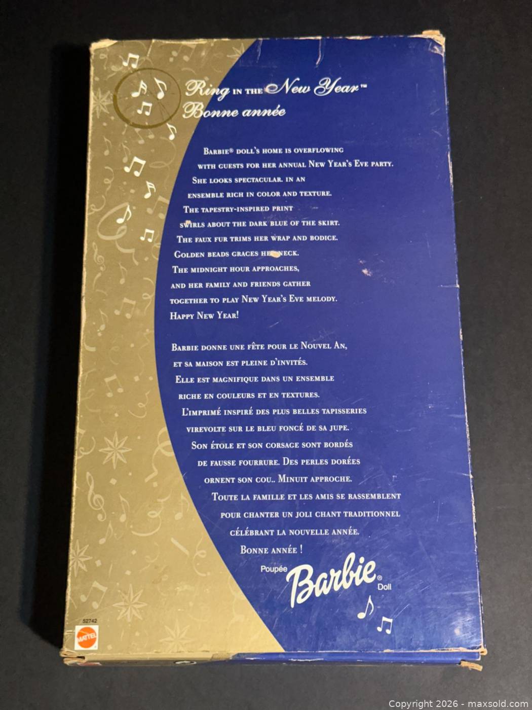 Barbie Ring In The New Year Musical Ornament 2001 Special Edition ...