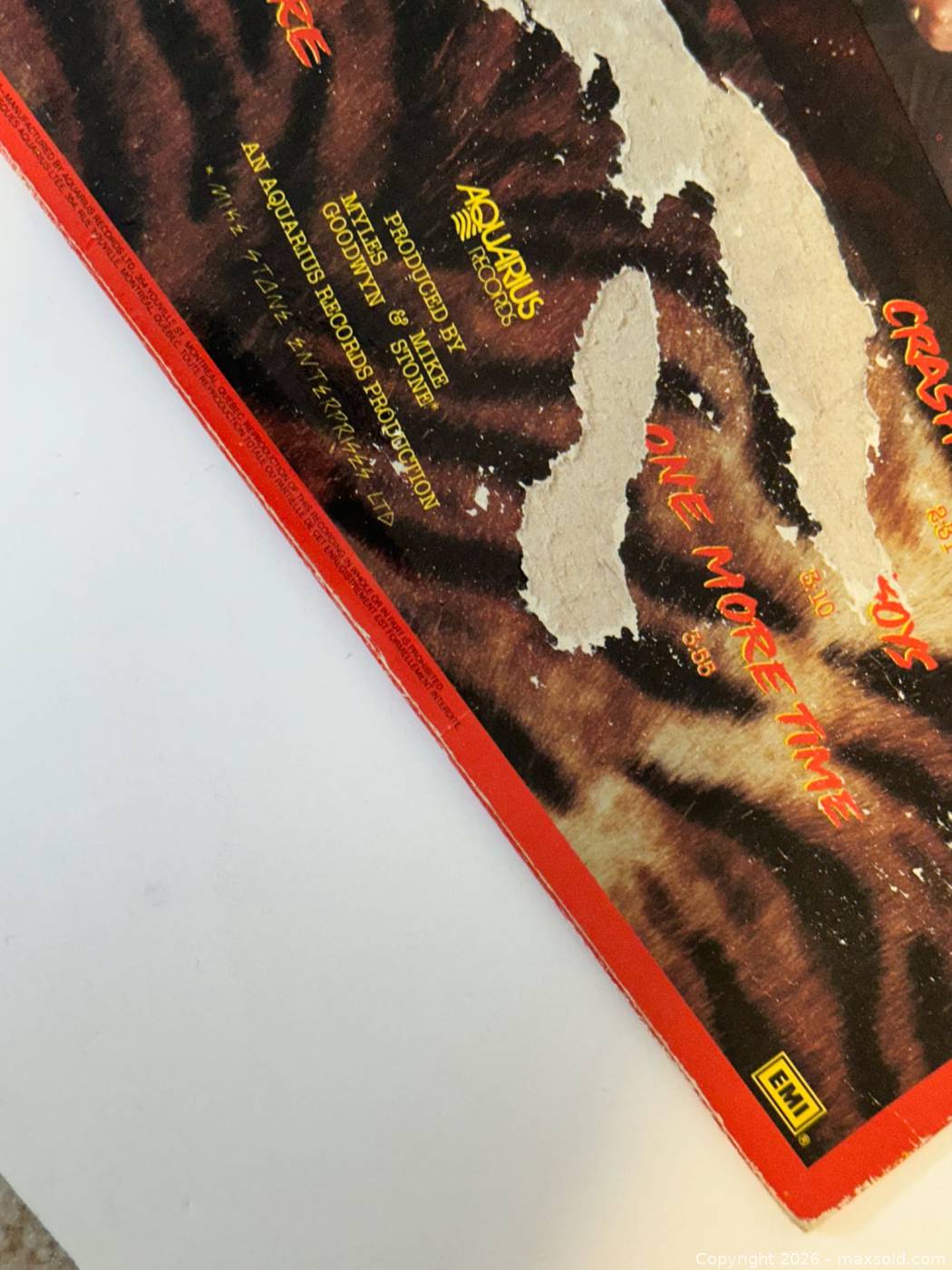 April Wine The Nature of the Beast vinyl LP | Maxsold