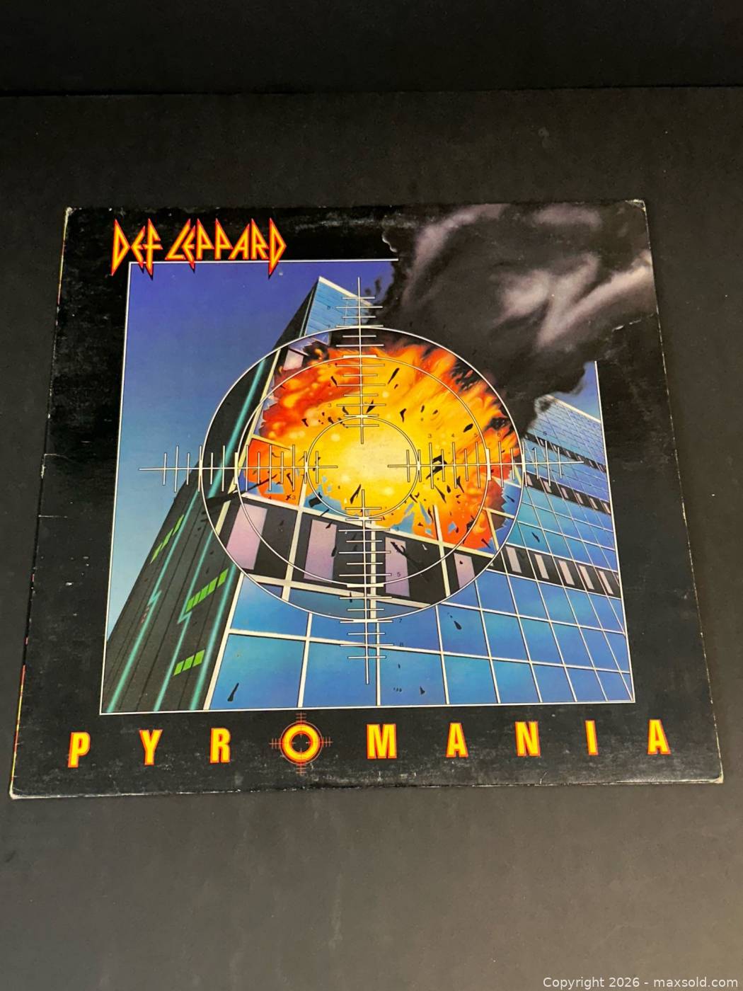 1983 Def Leppard Pyromania 1st press vinyl | Maxsold
