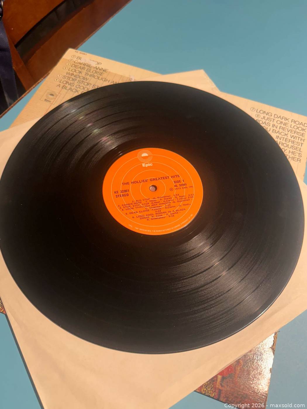The Hollies Greatest Hits 12" vinyl LP | Maxsold