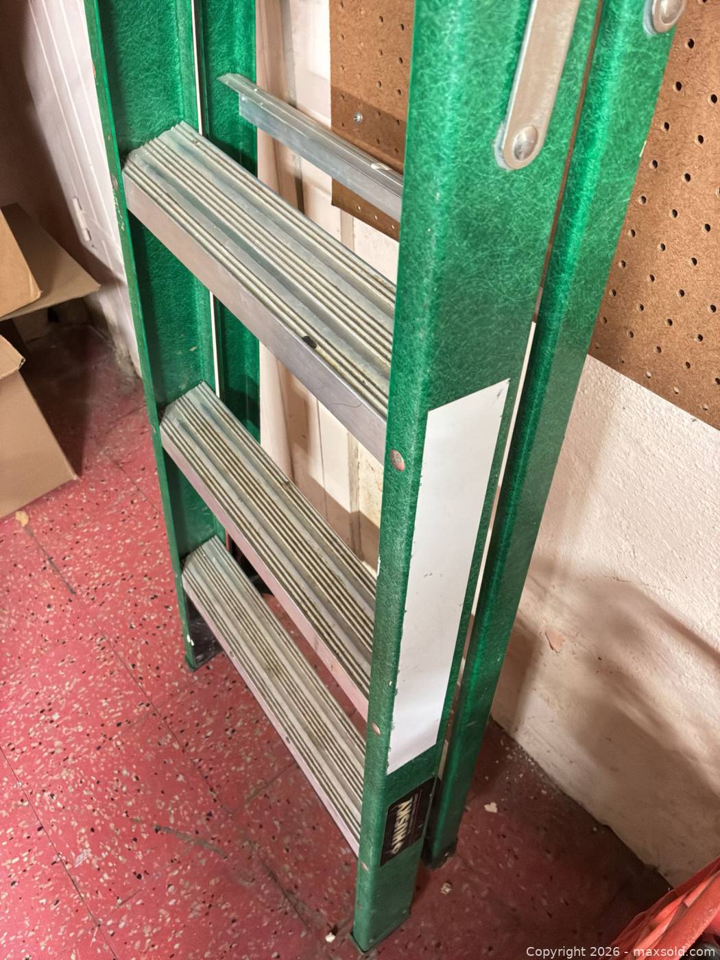 Husky 6ft Fiberglass A-Frame Ladder | Maxsold