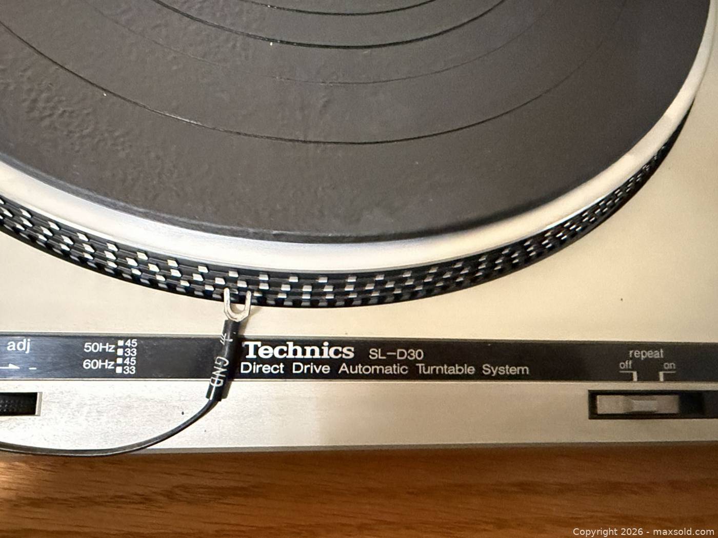 Technics SL-D30 direct drive turntable | Maxsold
