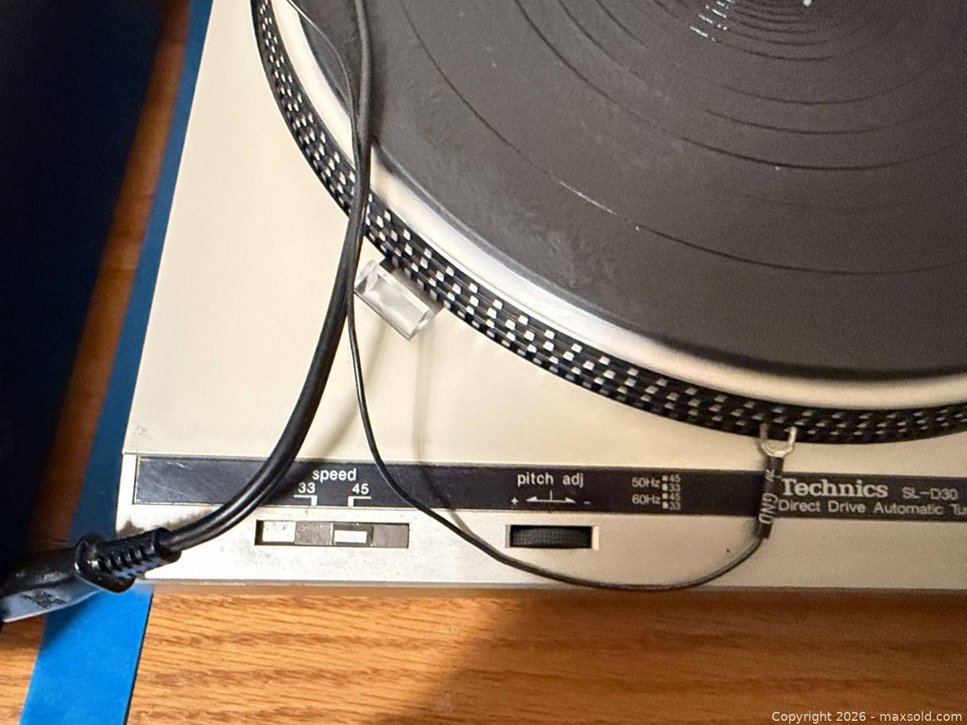 Technics SL-D30 direct drive turntable | Maxsold