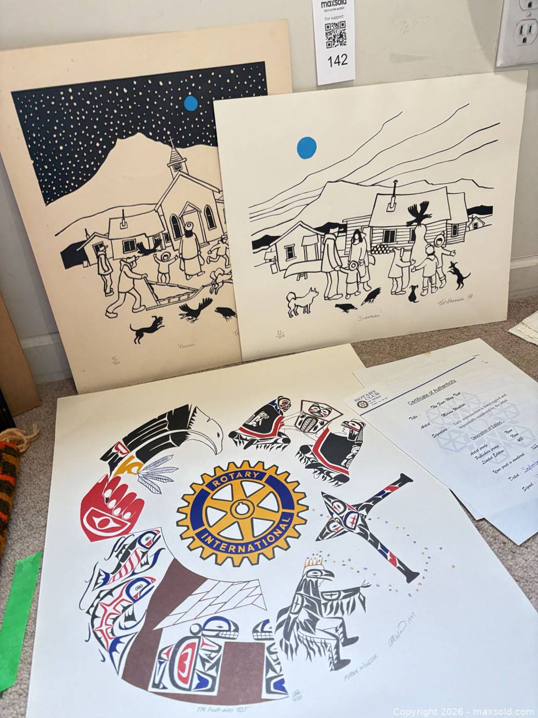 Signed Limited Edition Art Prints, 3 | Maxsold