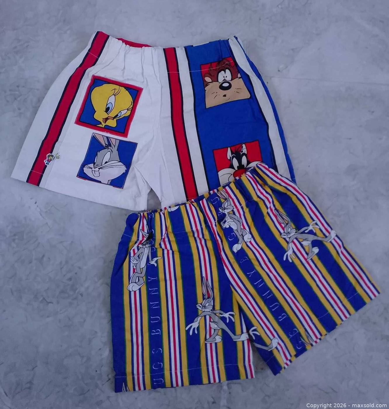 Looney Tunes custom vintage shorts size L | Maxsold