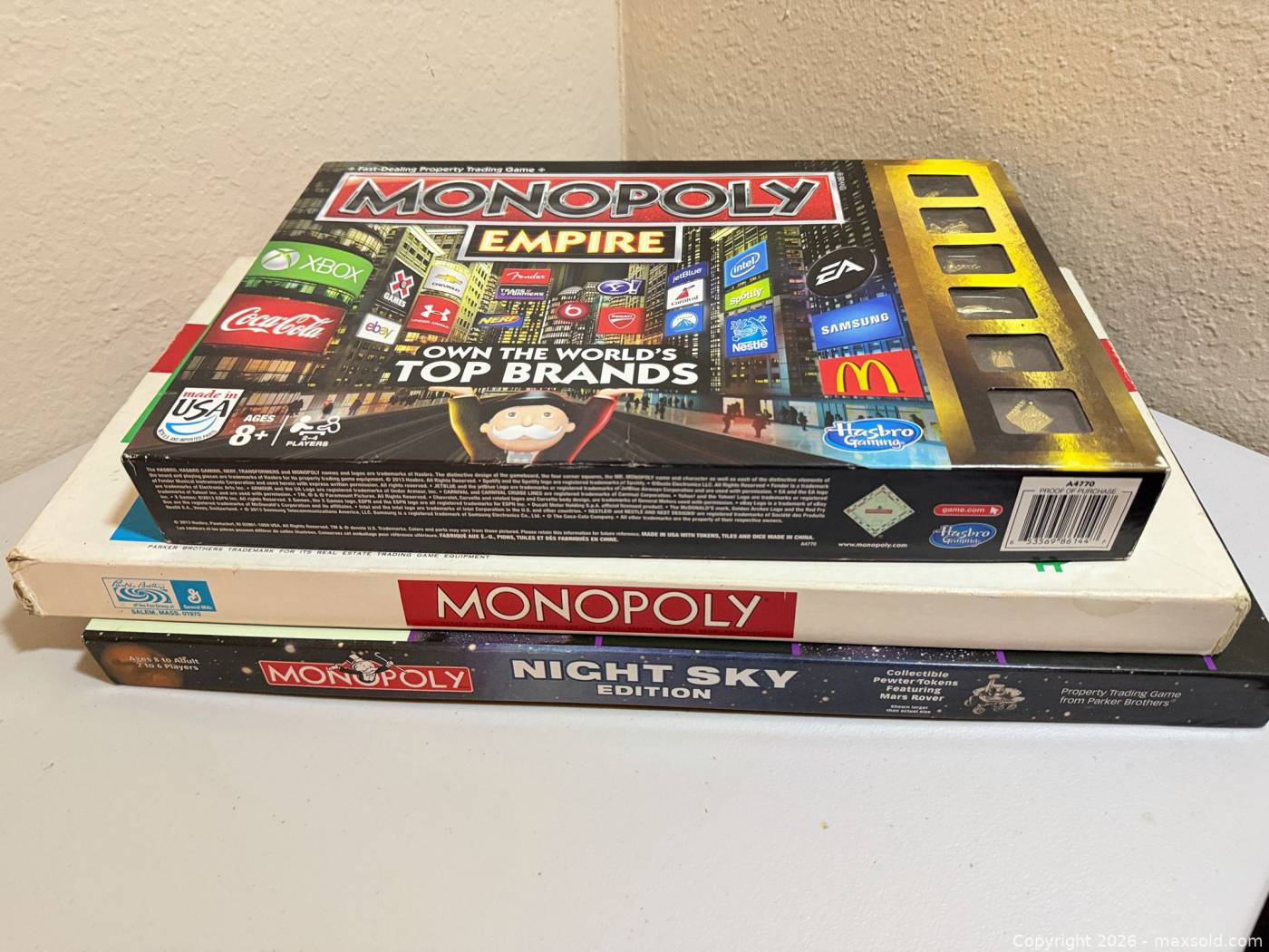 Monopoly Empire, Night Sky & Classic Set (3) | Maxsold