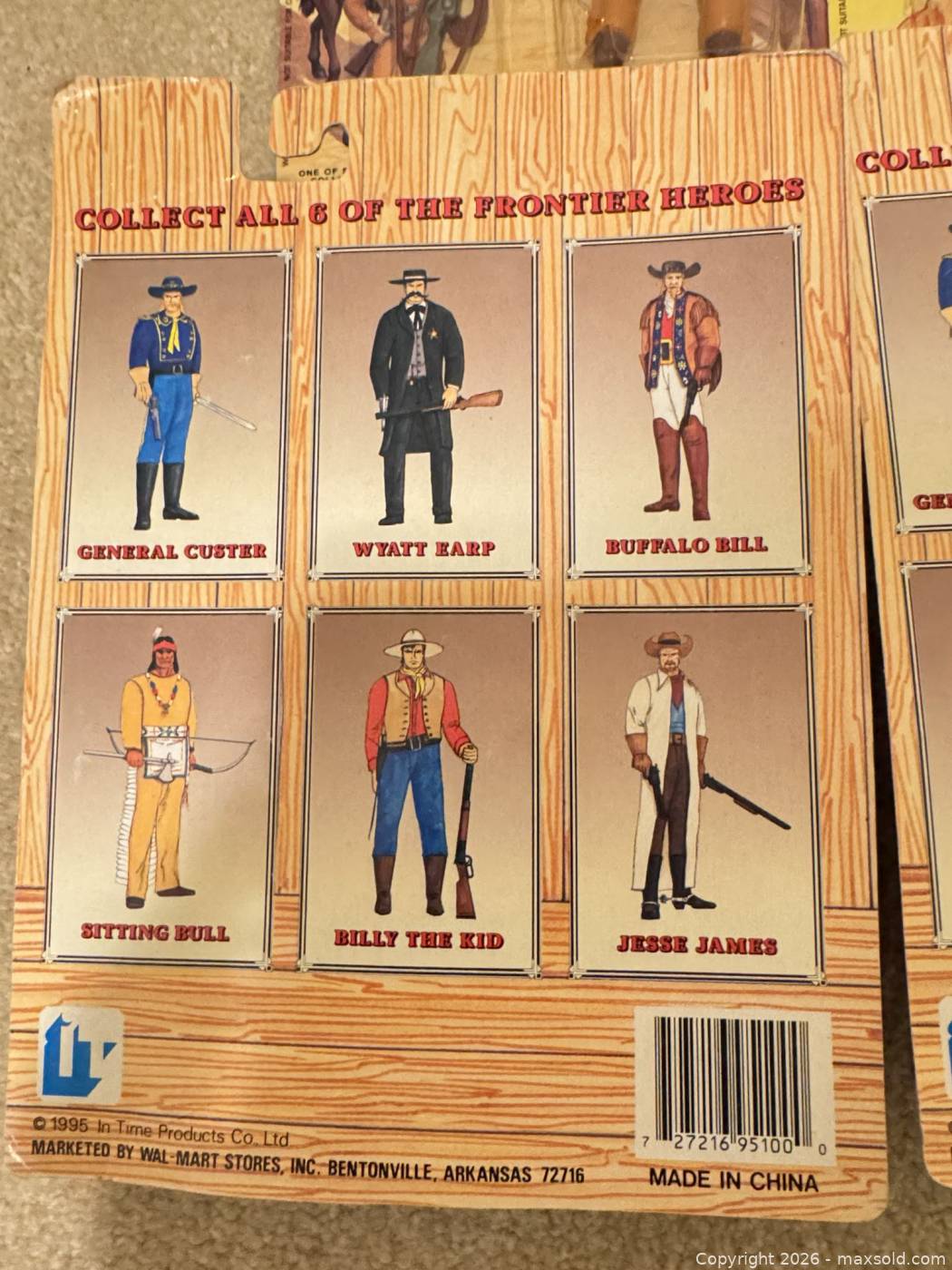Legends Of The Wild West & Frontier Heroes Action Figures Sealed, 8 ...