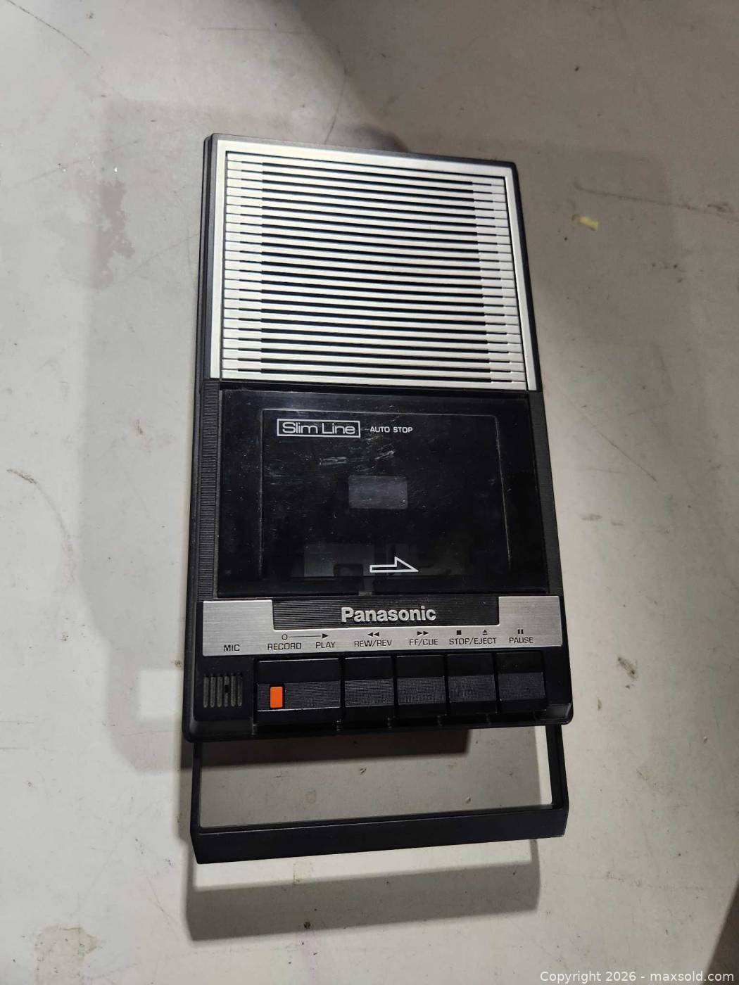 Panasonic portable cassette recorder/player | Maxsold