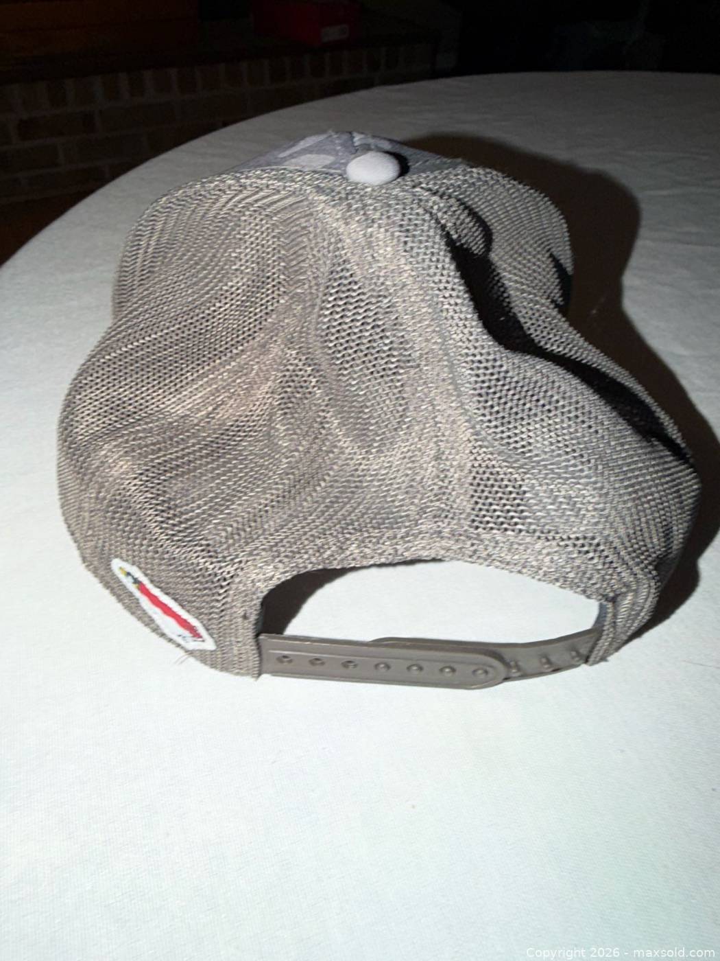 South End Surf Shop gray camo snapback hat | Maxsold