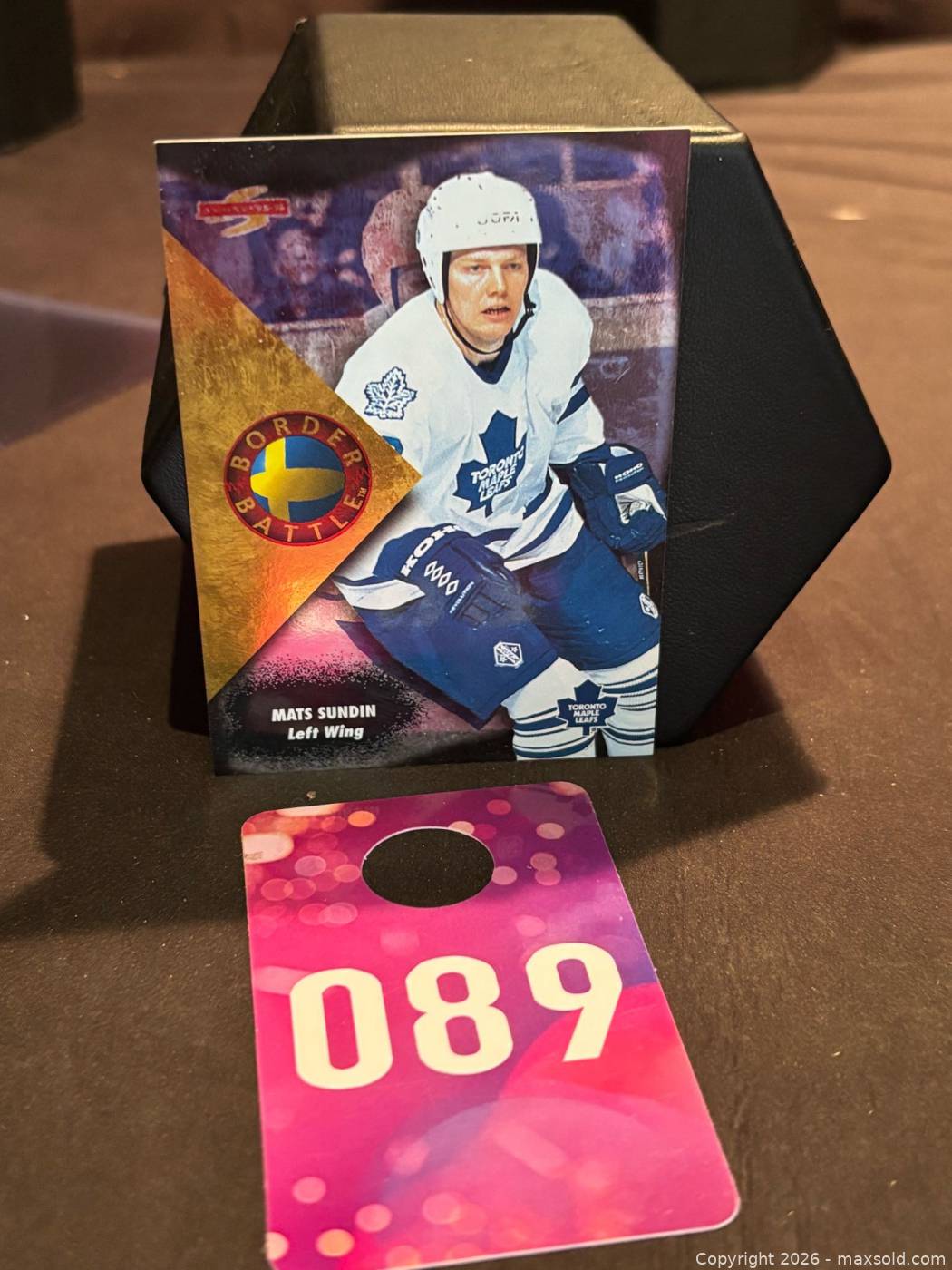 1995-96 Score Border Battle Mats Sundin #15 Hockey Card | Maxsold