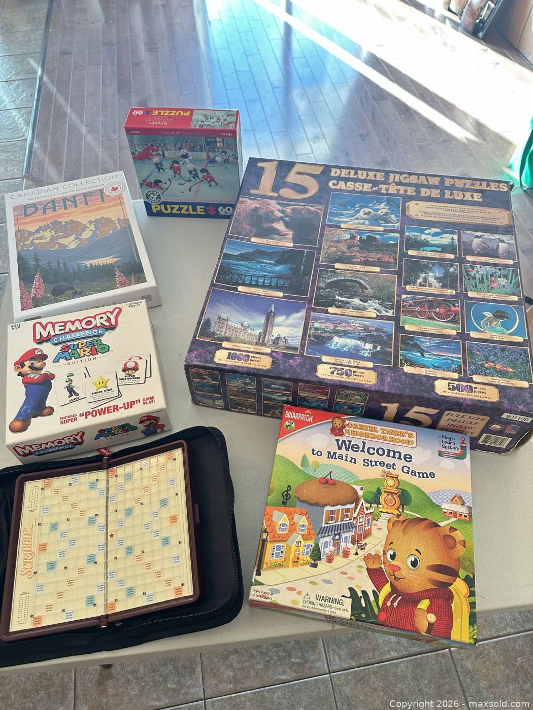 Assorted puzzles, board and card games | Maxsold