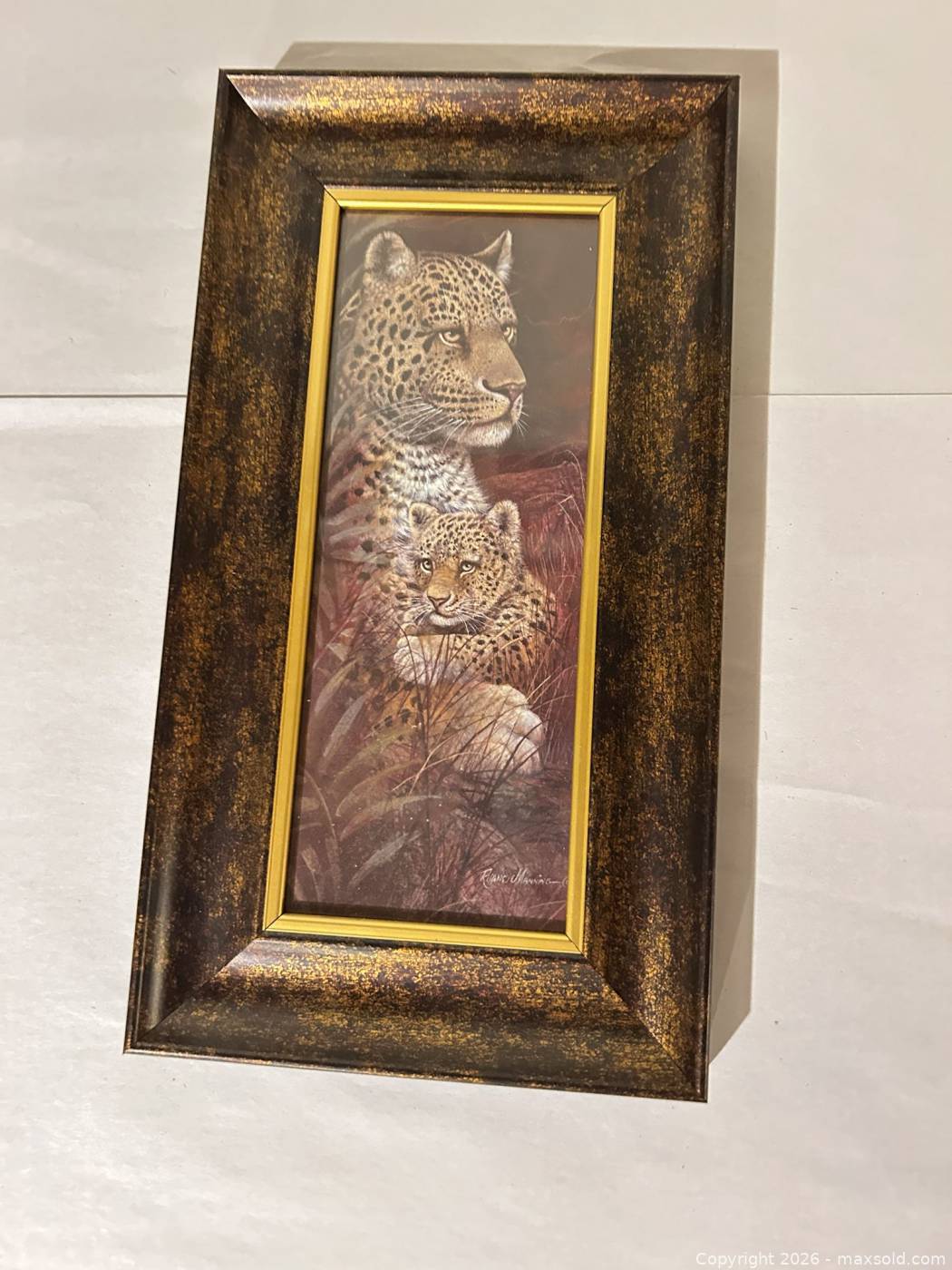Set of 3 Framed Religious & Wildlife Wall Art | Maxsold