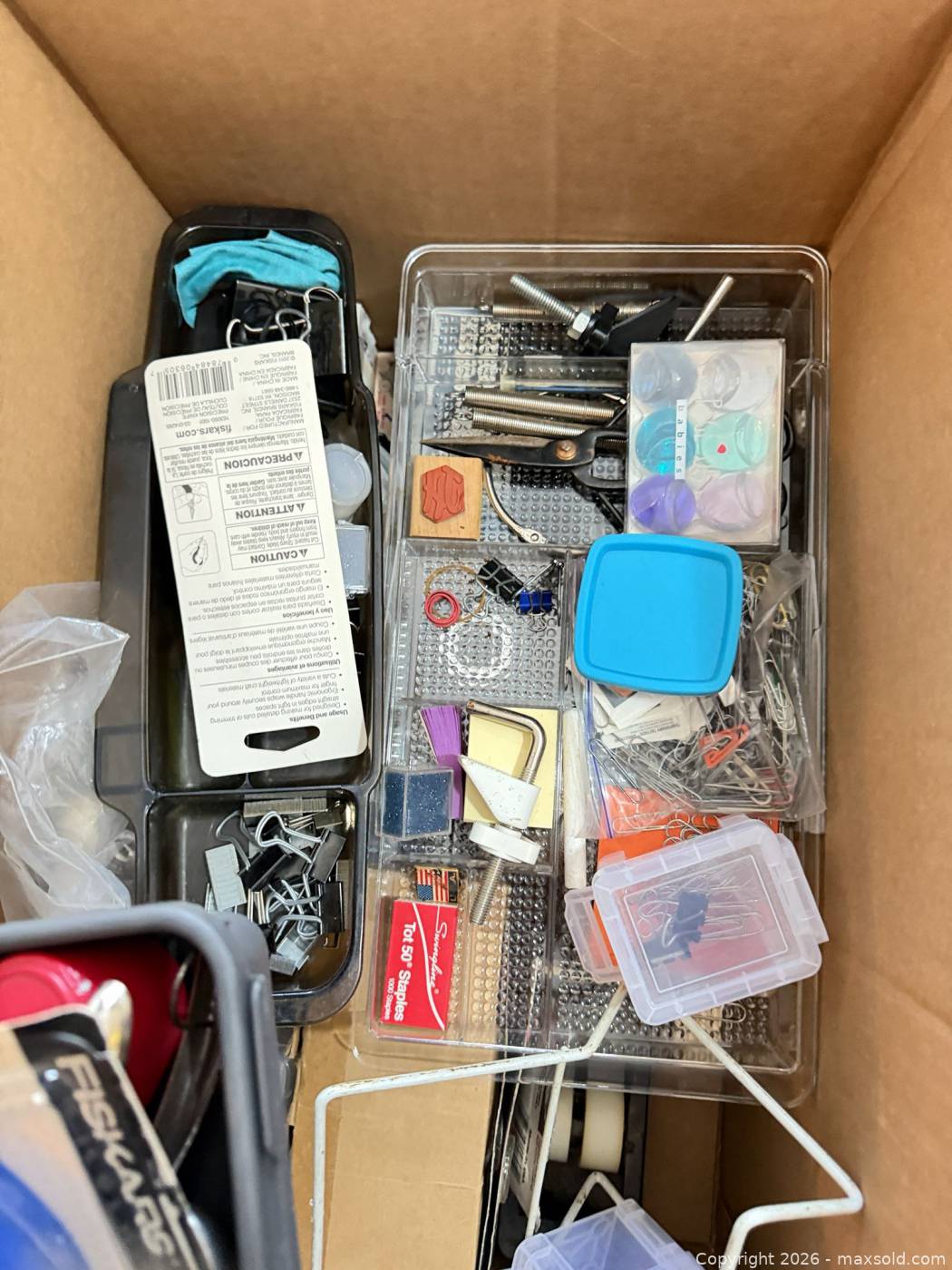 Large lot office and craft supplies 50+ pcs | Maxsold