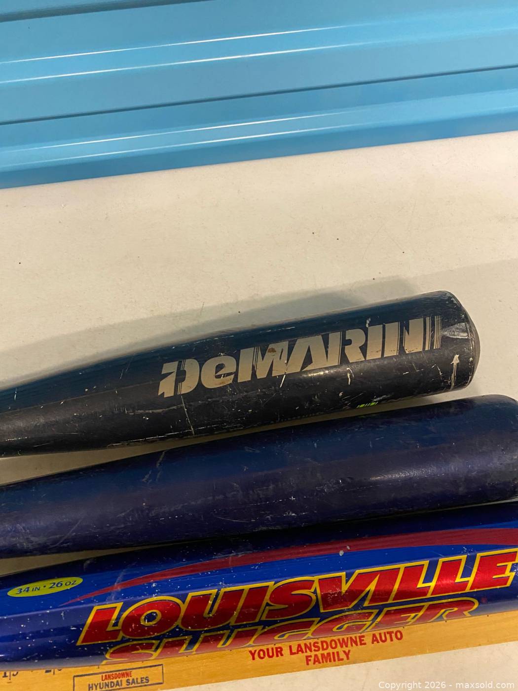 3 aluminum baseball and softball bats | Maxsold