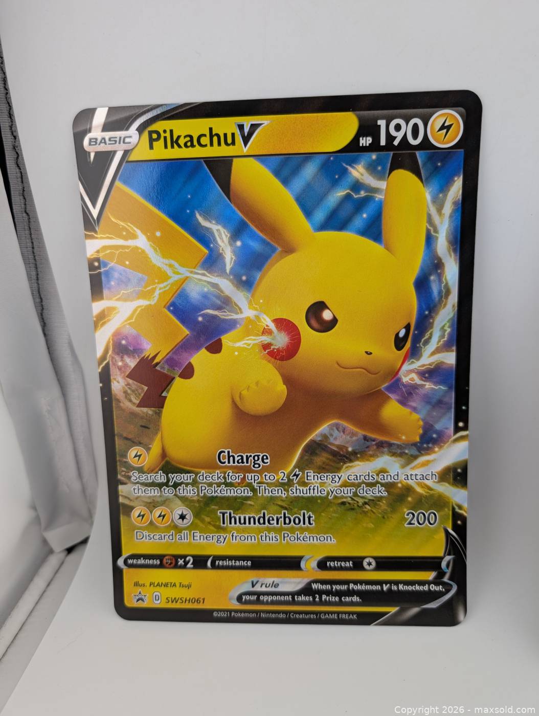 Pikachu V & VMAX Jumbo Card Collection | Maxsold