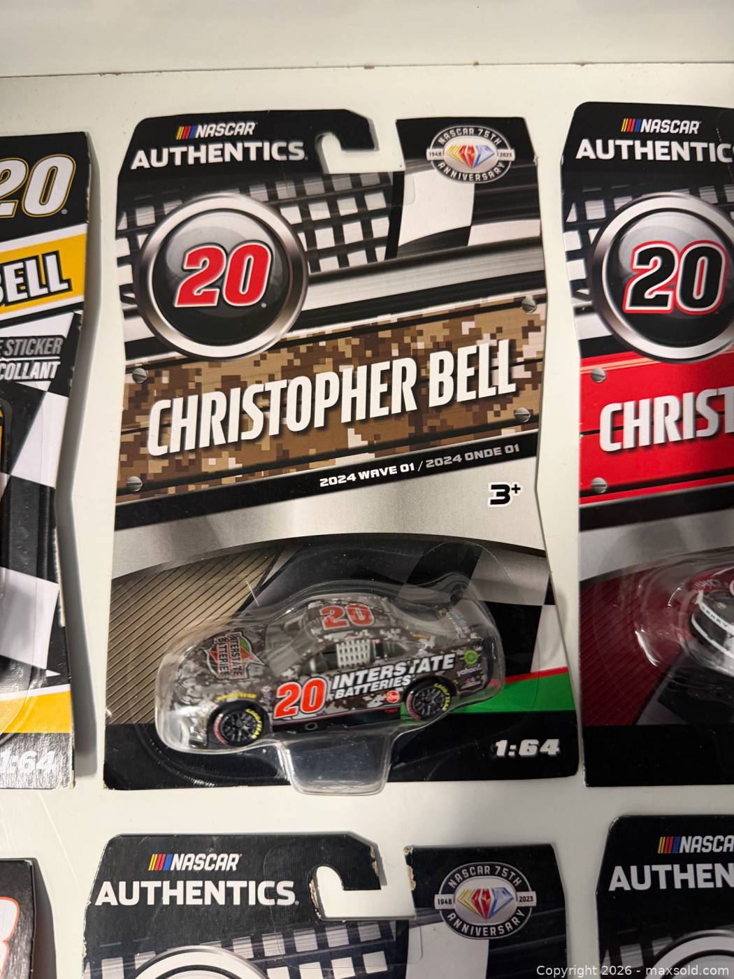NASCAR Authentics 1:64 Die-Cast Cars, 7 New | Maxsold