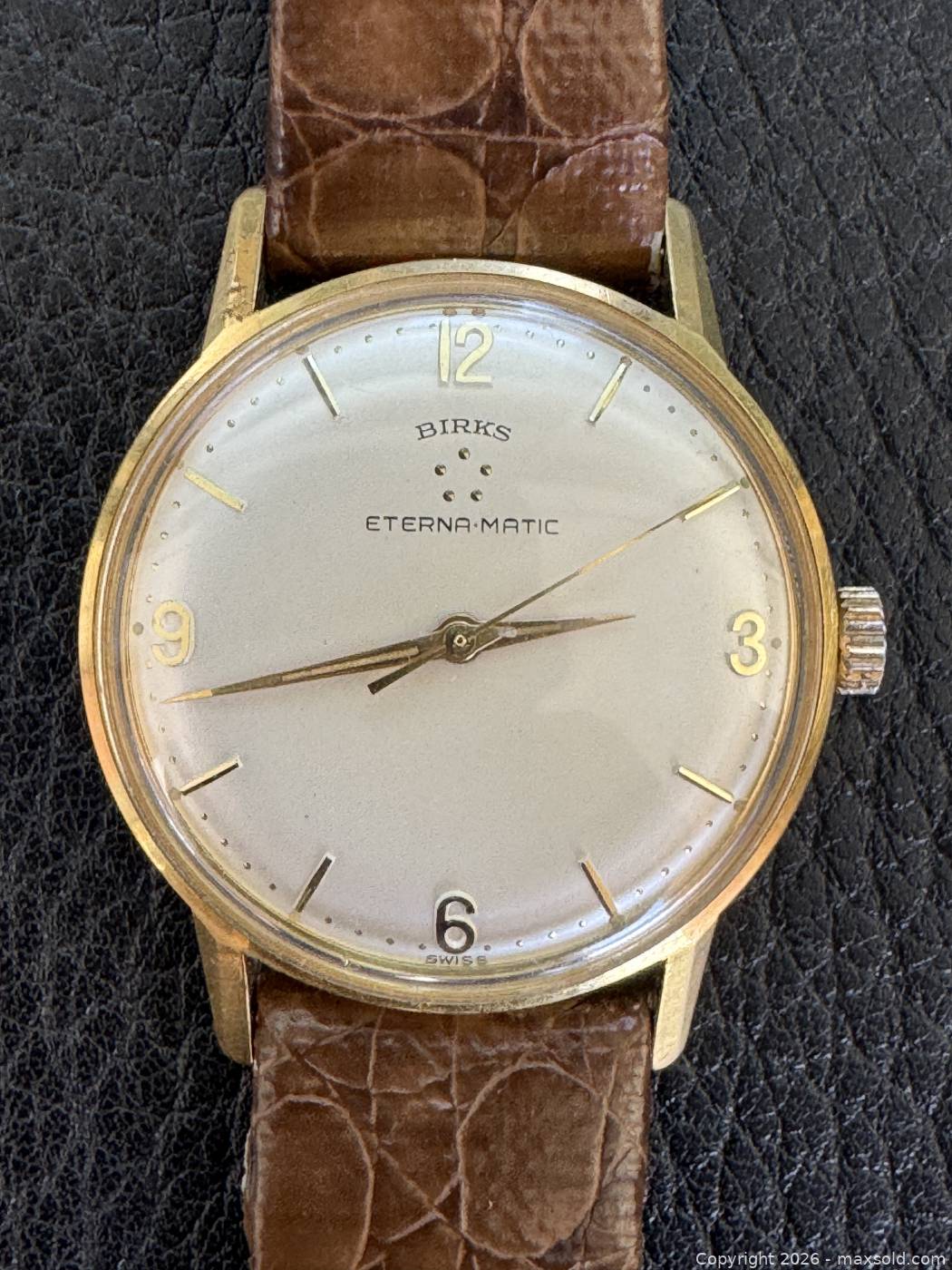 Vintage Birks Eterna-Matic men’s watch | Maxsold