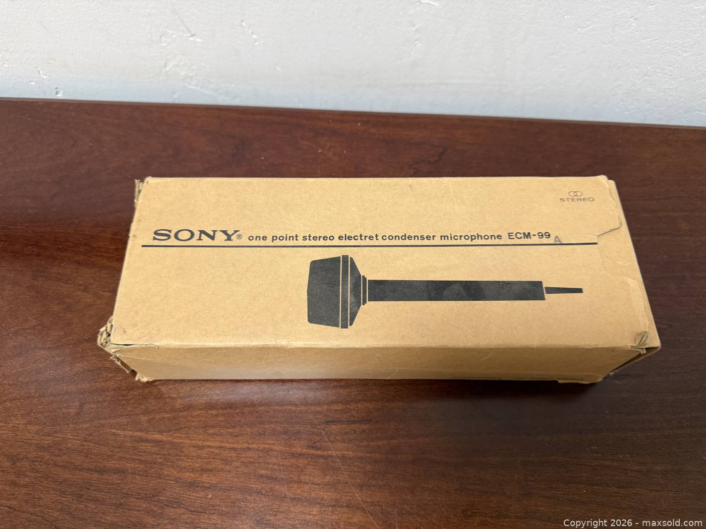 Sony ECM-99 one-point stereo electret condenser microphone | Maxsold