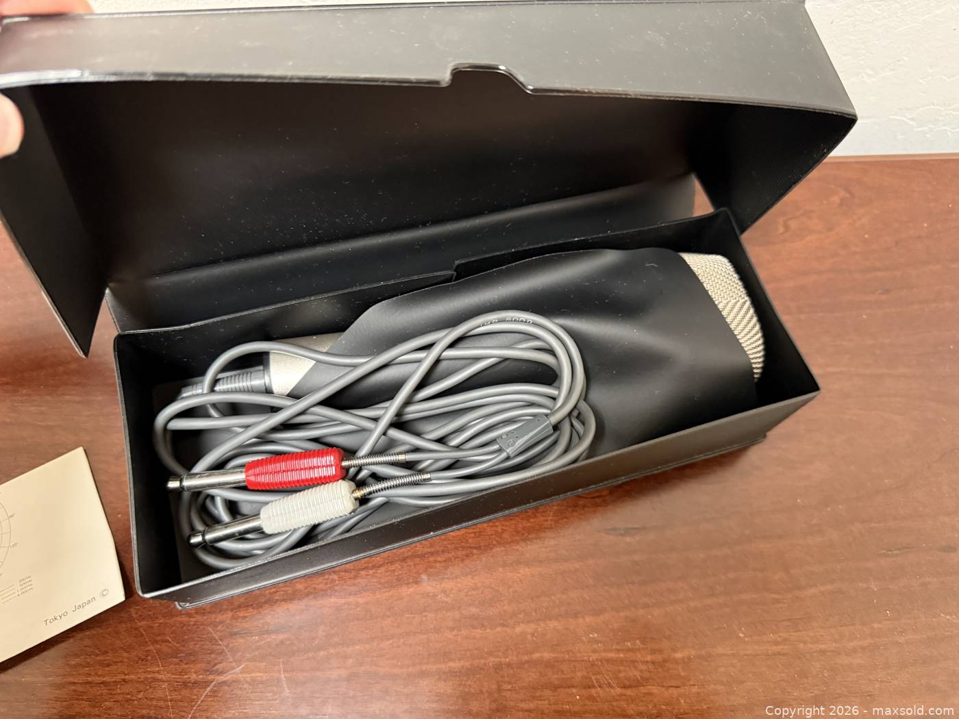 Sony ECM-99 one-point stereo electret condenser microphone | Maxsold