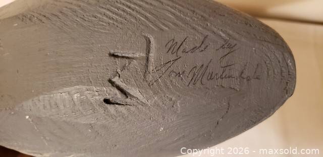 Tom Martindale red-breasted merganser drake decoy | Maxsold