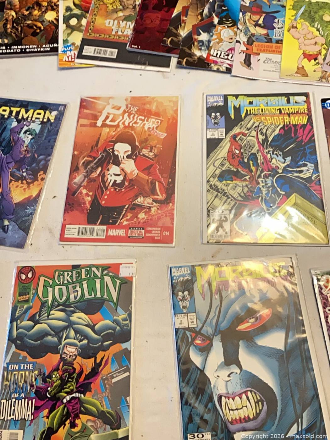 Marvel & DC Comic Books, 1990s–2000s, ~20 | Maxsold