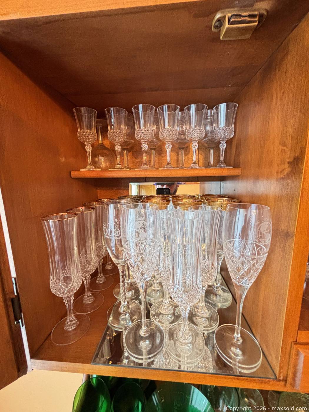 Mixed Crystal, Glass And Porcelain Glassware, 51+ Pieces | Maxsold